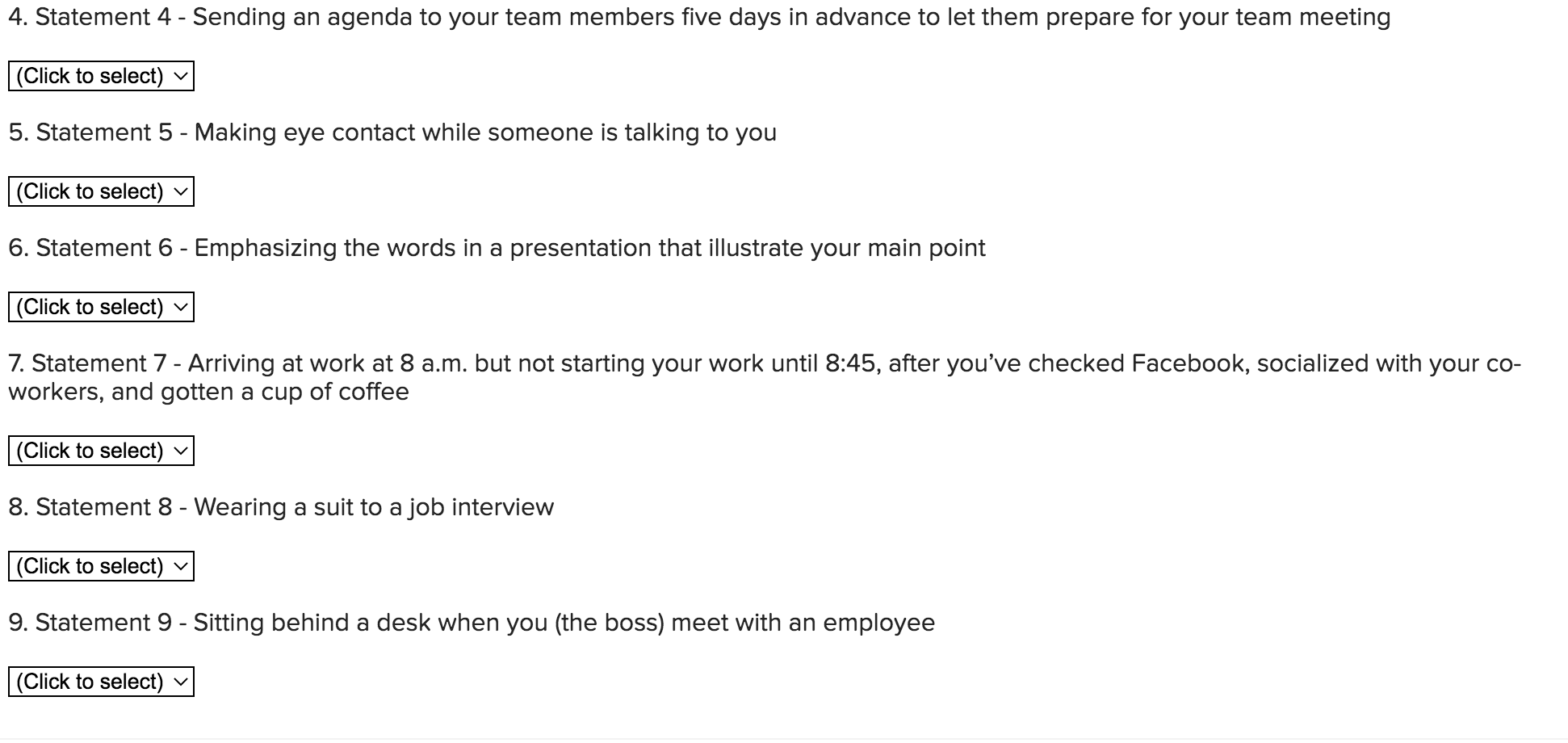 Solved Using nonverbal communication appropriately will help | Chegg.com