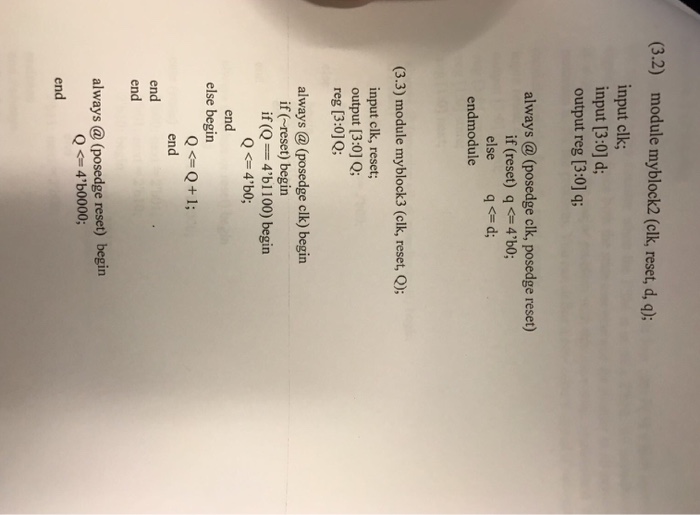Solved (3) Draw a schematic of the circuit defined in each | Chegg.com