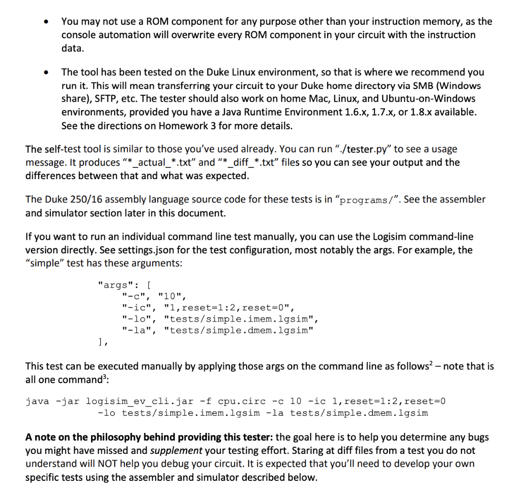 Design and implement a 16 bit MIPS-like, word | Chegg.com