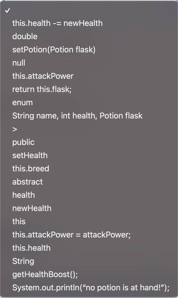 Solved /* Specification for Hero objects of our game. In | Chegg.com