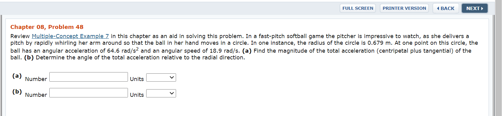 Solved FULL SCREEN PRINTER VERSION BACK NEXT Chapter 08, | Chegg.com