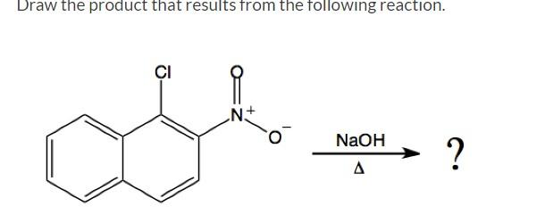 [Solved]: Draw the product that results from the following