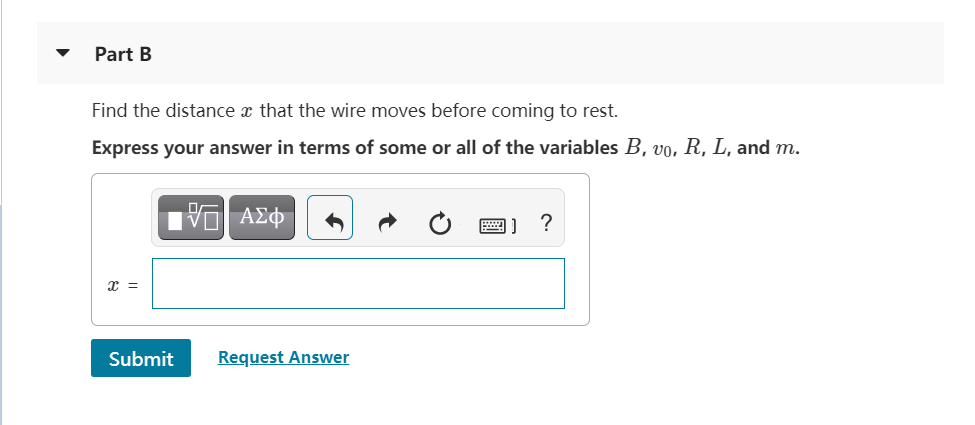 Solved n Review Constants Part A A rectangular loop with | Chegg.com