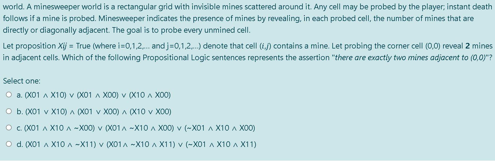 Solved world. A minesweeper world is a rectangular grid with | Chegg.com