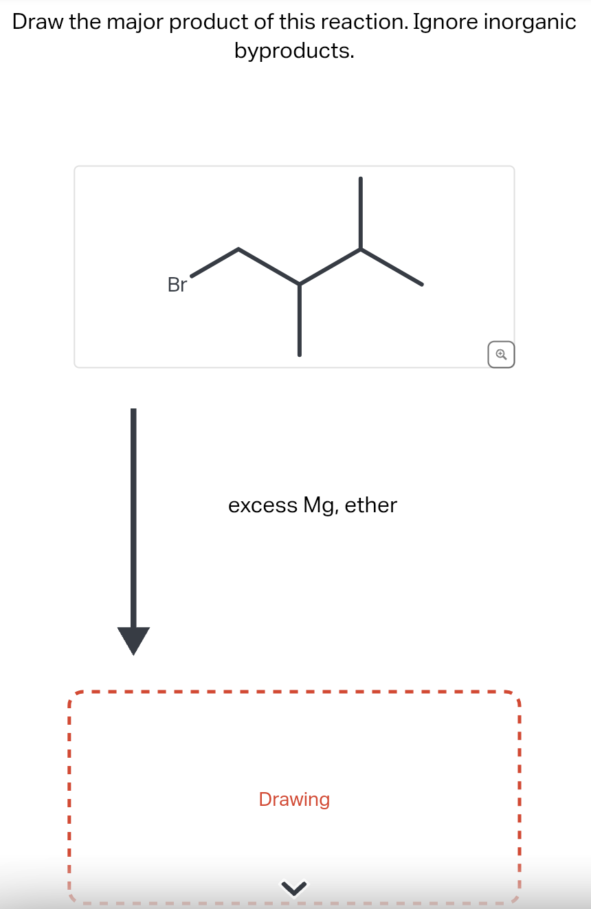 Solved Draw the major product of this reaction. Ignore | Chegg.com