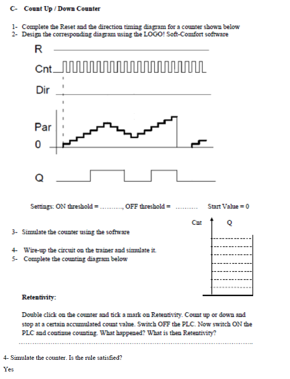Lab # 5 Title: Programming Counters Student's name: | Chegg.com