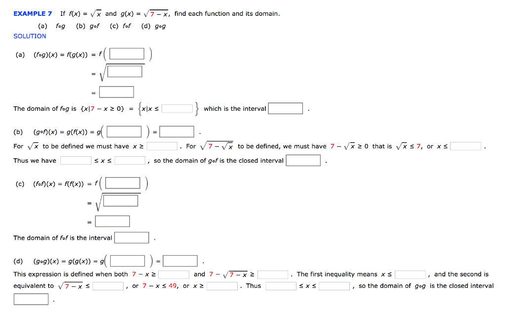 Solved EXAMPLE 7 If Nx Vx And G x V 7 x Find Each Chegg solved-example-7-if-nx-vx-and-g-x-v-7-x-find-each-chegg