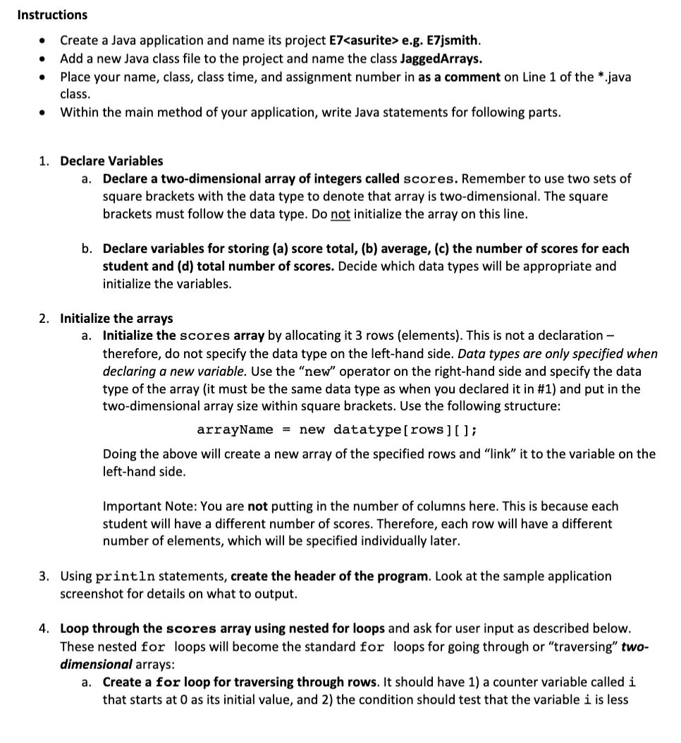 Solved Description You will be using the Eclipse IDE for | Chegg.com