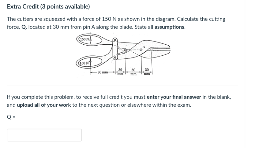Solved Extra Credit (3 points available) The cutters are | Chegg.com