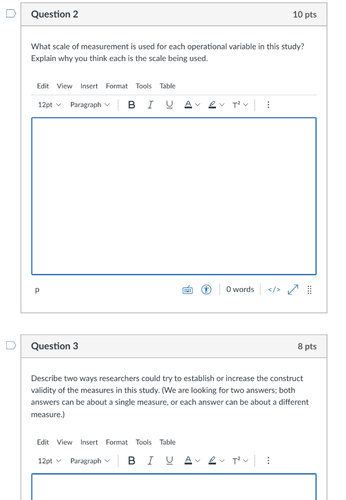 Solved A team of Psych 209 student researchers observe that | Chegg.com