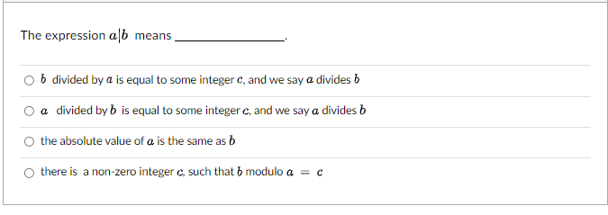 Solved The expression aſb means b divided by a is equal to | Chegg.com