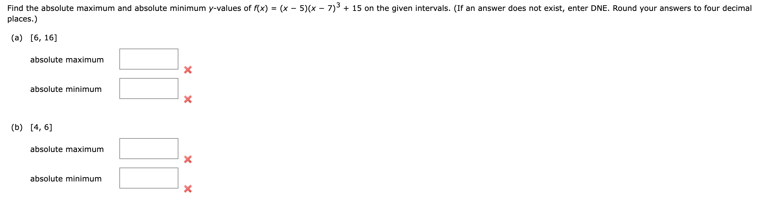 Places A 616 Absolute Maximum Absolute Minimum 3514