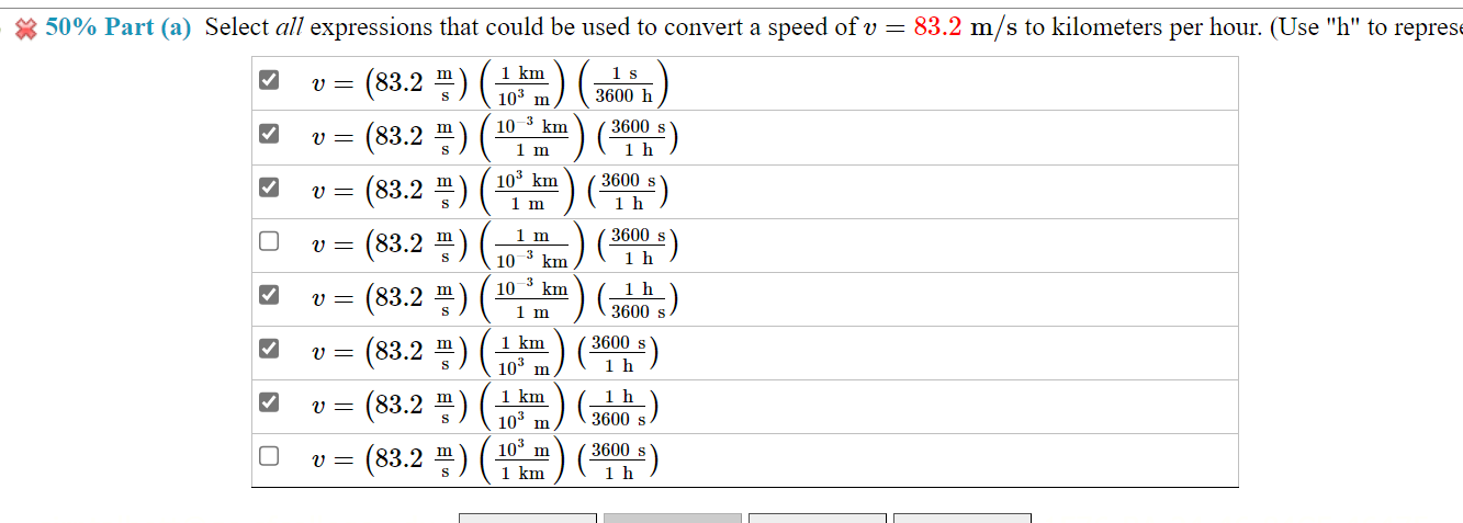 Solved hen converting units, the presentation of a number is | Chegg.com