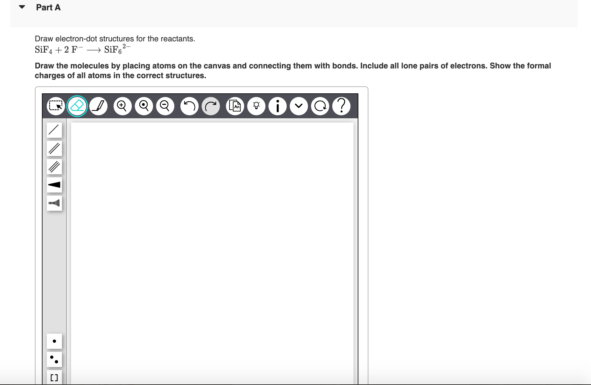 Solved Draw electron-dot structures for the reactants. | Chegg.com