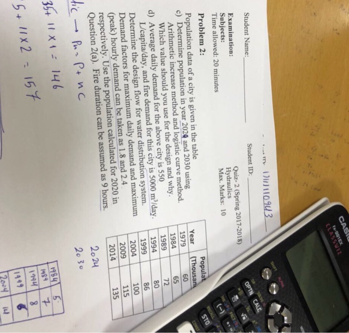 Solved civil engineering// hydraulics course ... i want the | Chegg.com