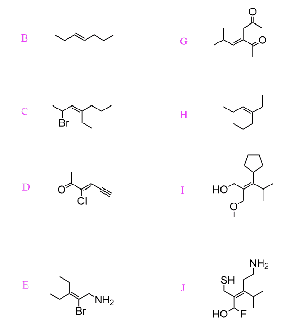 Solved Assign E or Z for the following cases. Consider EACH | Chegg.com Solved Assign E or Z for the following cases. Consider EACH | Chegg.com