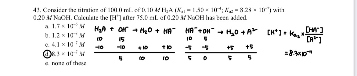 Solved Consider the titration of 100.0mL ﻿of | Chegg.com