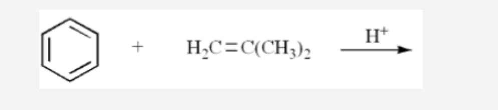 Solved + H2C=C(CH3)2 | Chegg.com