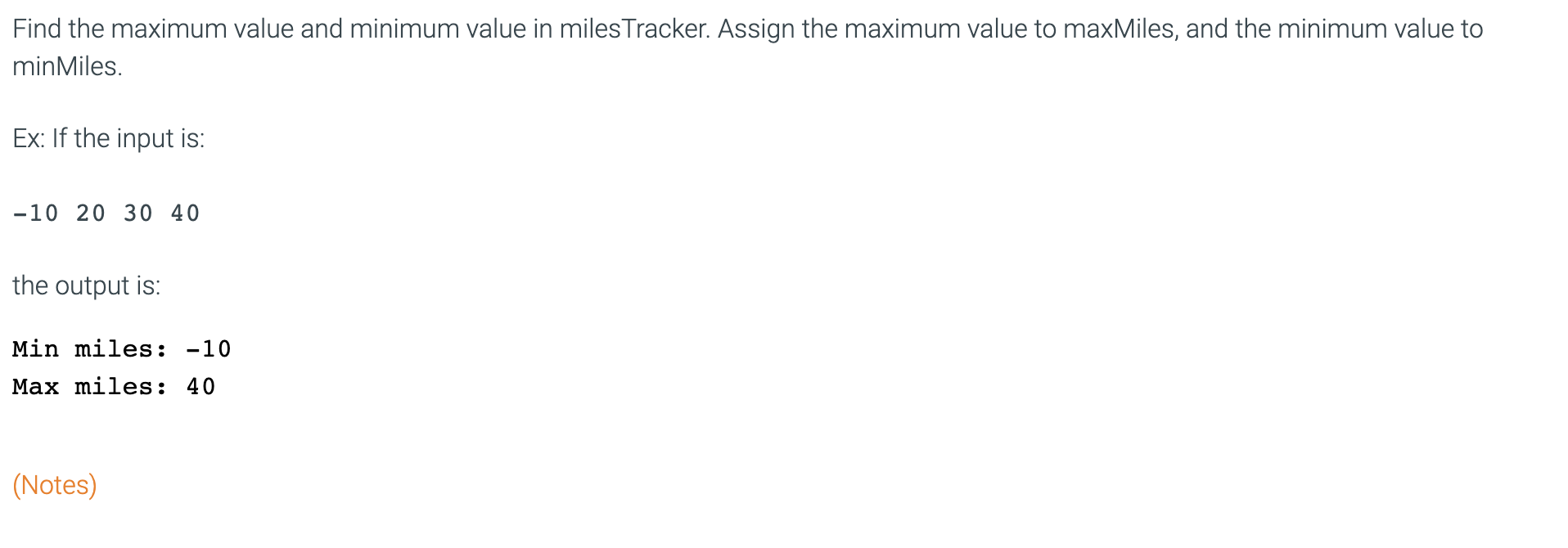 solved-find-the-maximum-value-and-minimum-value-in-miles-chegg