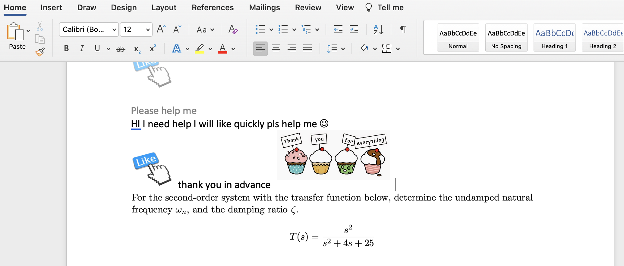 Solved Home Insert Draw Design Layout References Mailings | Chegg.com
