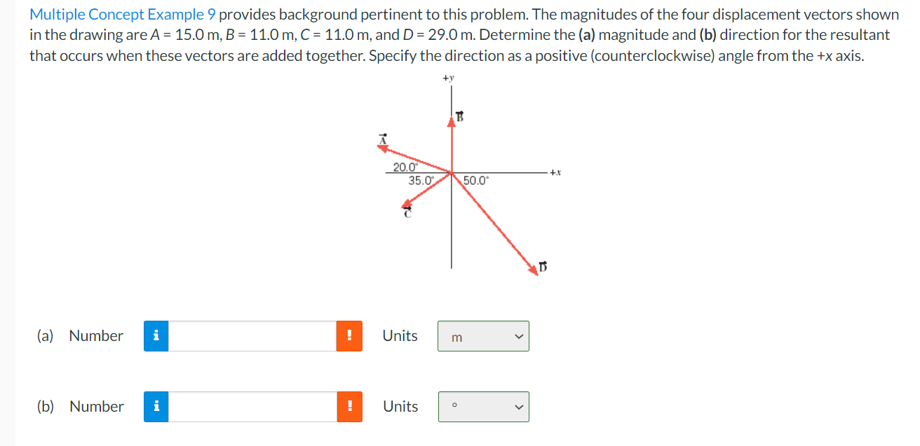 Solved Multiple Concept Example 9 provides background | Chegg.com