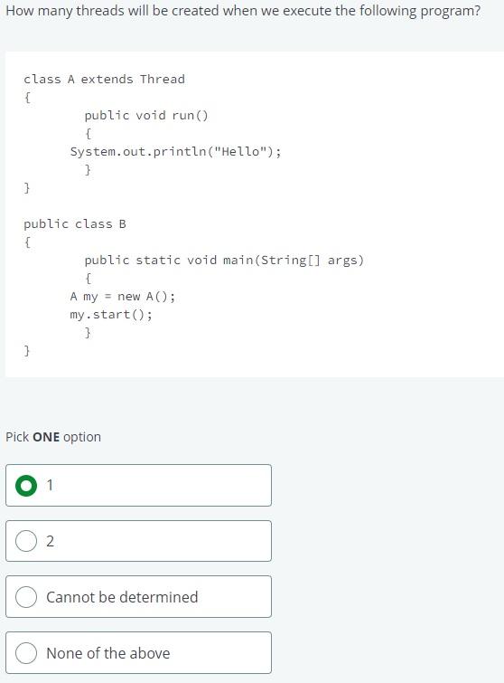 Solved Pick ONE option Given an empty stack. A sequence of | Chegg.com
