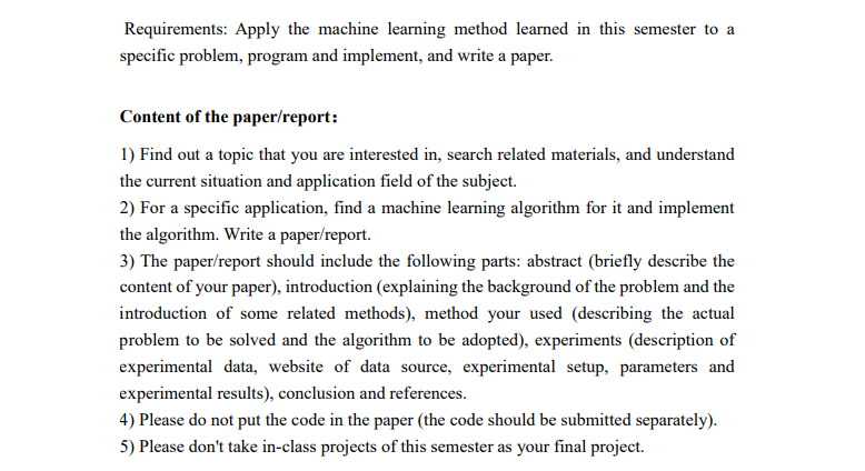Solved please help with machine learning assignment today | Chegg.com
