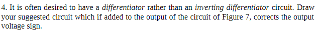 Solved 1. Derive an equation for Vout in terms of Vin as a | Chegg.com