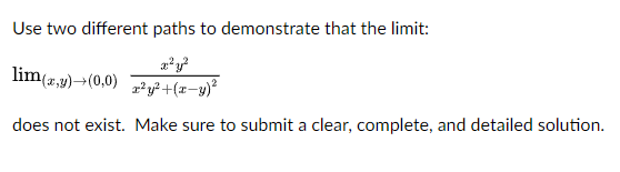 Solved Use two different paths to demonstrate that the | Chegg.com
