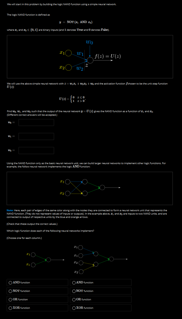 Solved We will start in this problem by building the logic | Chegg.com