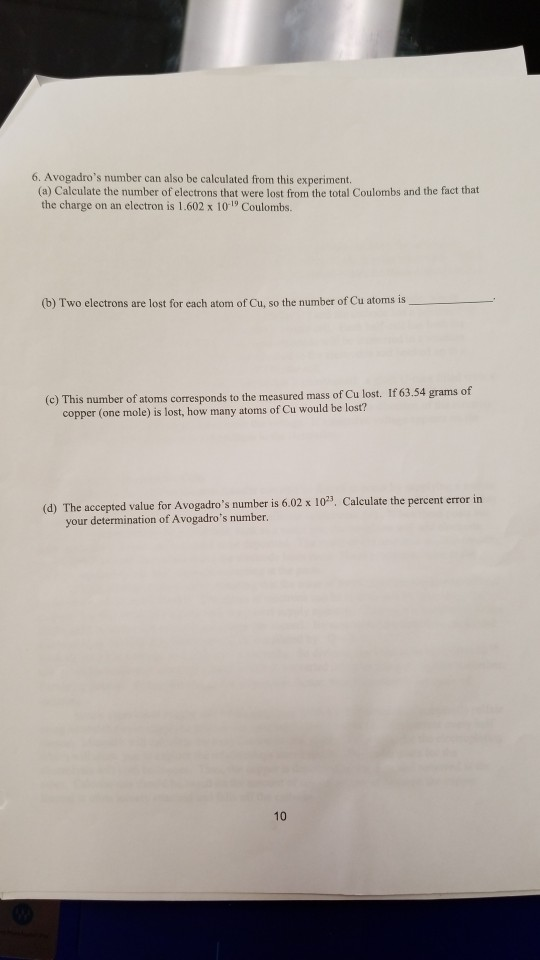 Solved Section- Date Data and Calculations for the | Chegg.com