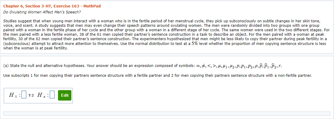Solved Chapter 6, Section 3-HT, Exercise 163 - MathPad Do | Chegg.com