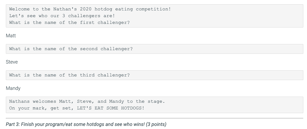 Solved Must be done in Python. A starting template has | Chegg.com