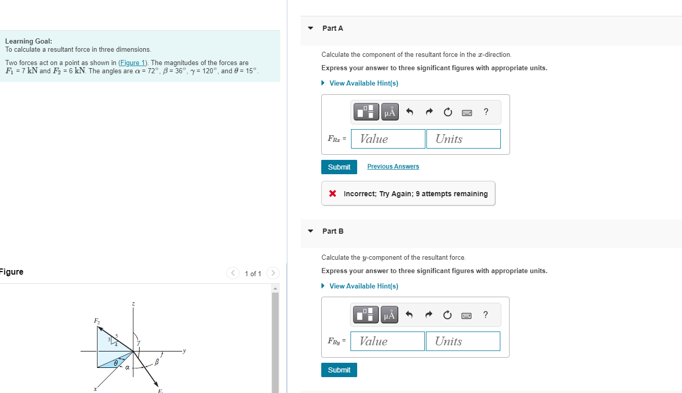 Solved Learning Goal: Calculate the z-component of the | Chegg.com