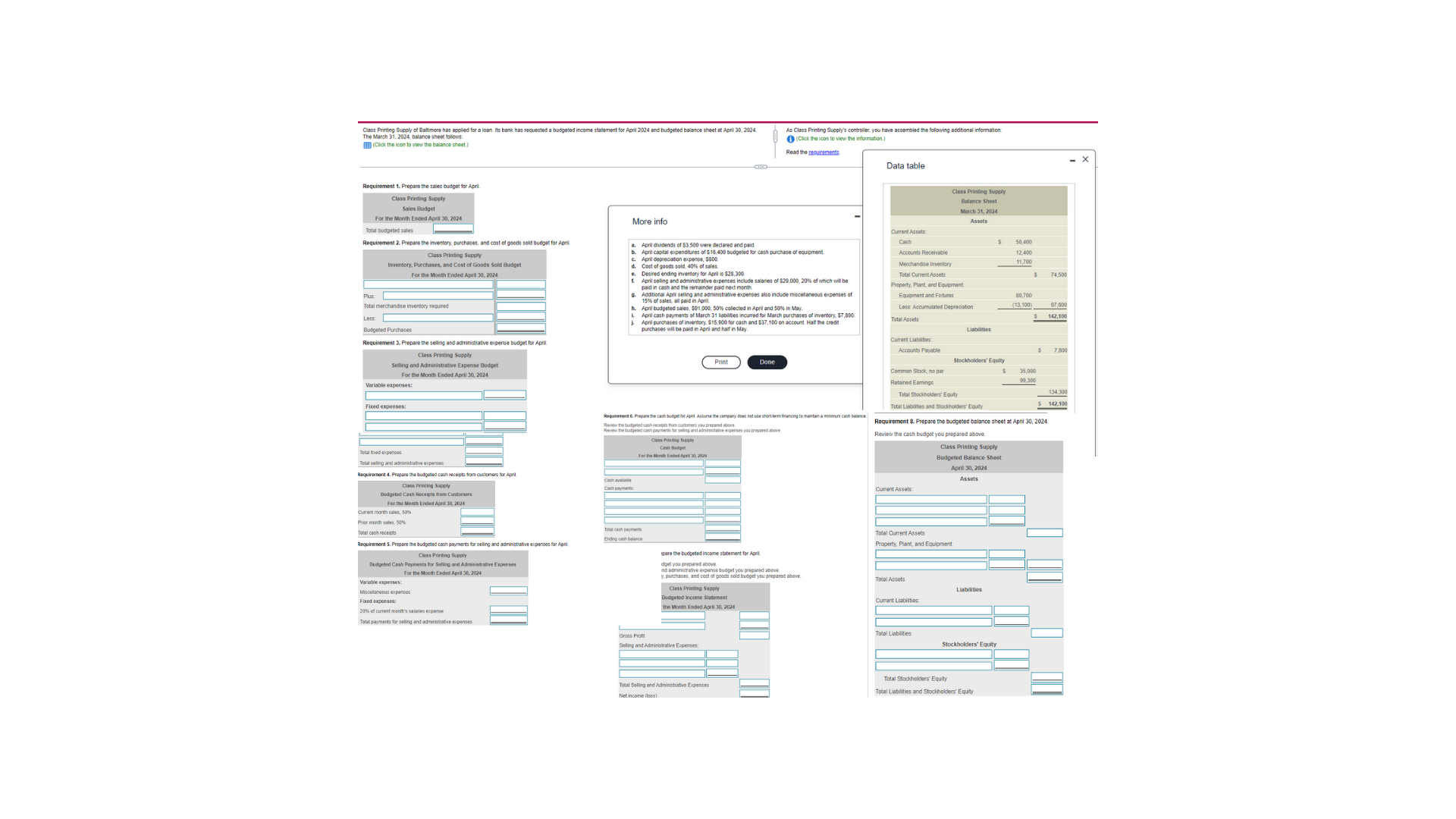 Solved Solve the tables, help pls | Chegg.com
