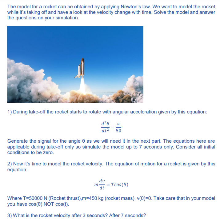 Solve it by MATLAB simulink - This is a process | Chegg.com