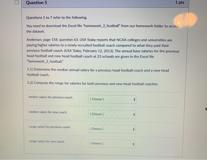 Solved D Question 4 1 pts Anderson, page 121, question 21. | Chegg.com Solved D Question 4 1 pts Anderson, page 121, question 21. | Chegg.com