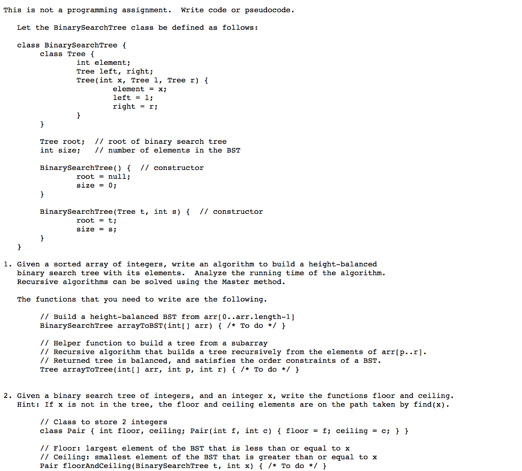 Solved This is not a programming assignment. Write code or | Chegg.com Solved This is not a programming assignment. Write code or | Chegg.com