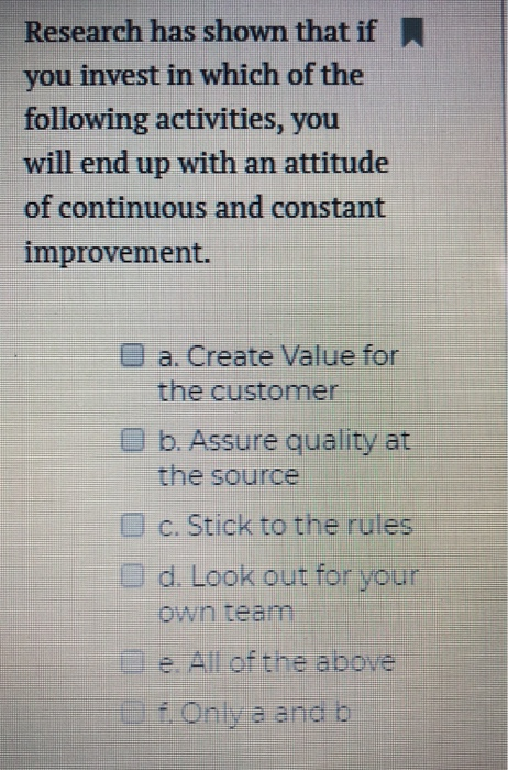 Solved Which of the following Project Job Shop Batch Process | Chegg.com