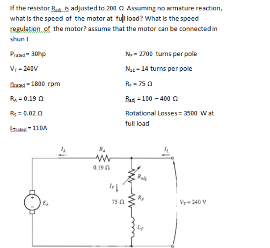 Solved If the resistor Radj i is adjusted to 200Ω Assuming | Chegg.com