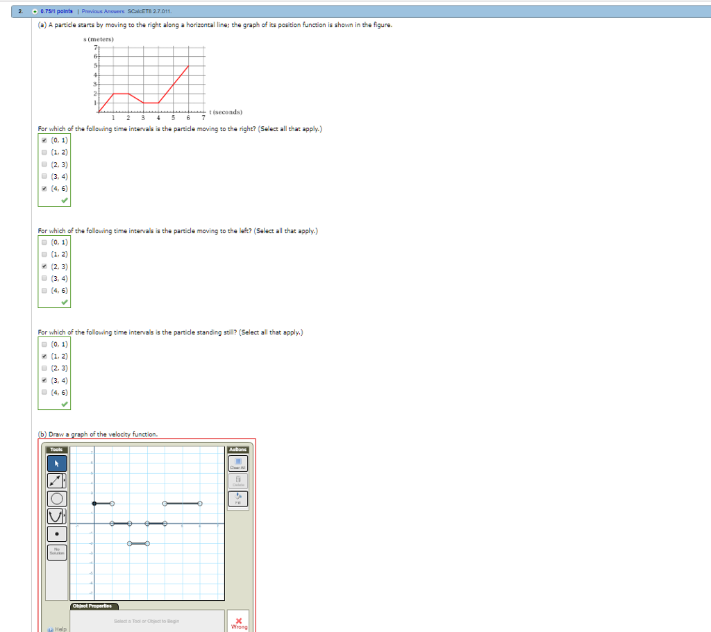 Solved 2. 0.75/1 points | Previous Answers SCalET8 2.7.011 | Chegg.com