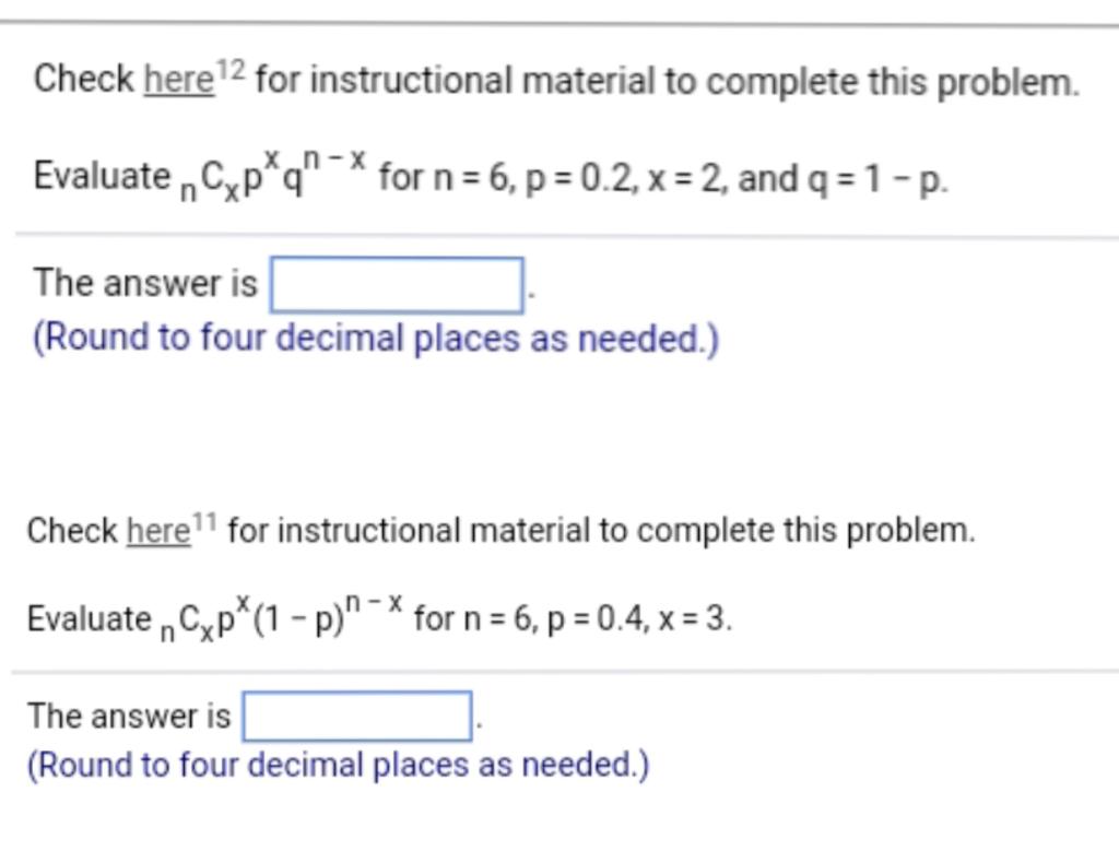 Solved Check here 12 for instructional material to complete | Chegg.com
