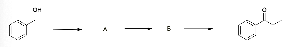 Solved Propose a three reaction sequence to convert | Chegg.com