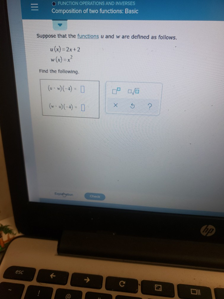 Solved O FUNCTION OPERATIONS AND INVERSES Composition of two | Chegg.com Solved O FUNCTION OPERATIONS AND INVERSES Composition of two | Chegg.com