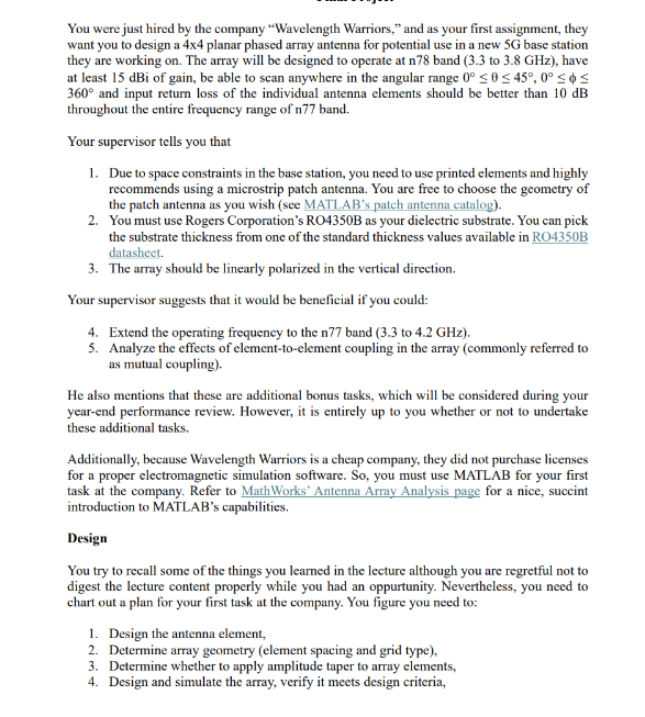 please detailYou were just hired by the company | Chegg.com