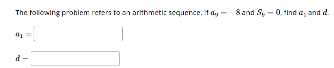 Solved The following problem refers to an arithmetic | Chegg.com