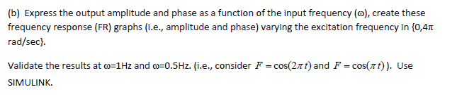 Solved A foot pedal for a musical instrument is modeled by | Chegg.com