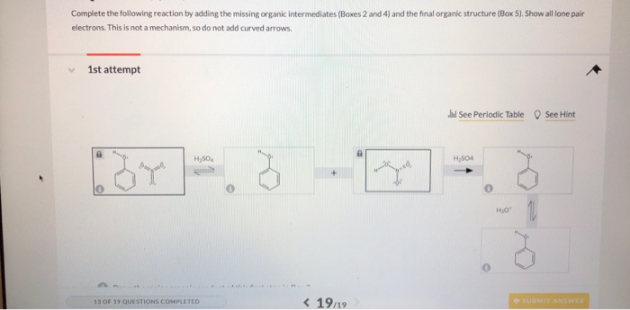 Solved Complete the following reaction by adding the missing | Chegg.com