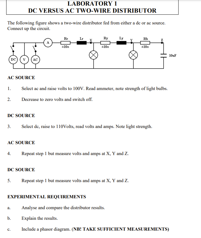 Solved Make Lr and Ly any value. Take measurements as | Chegg.com