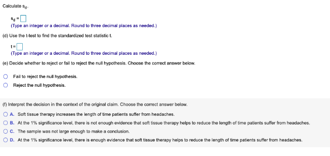 Solved Identify the rejection region(s). Choose the correct | Chegg.com